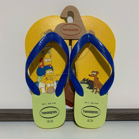 Havaianas | Shoes | Havaianas The Simpsons Flip Flopssize 5 Nwt | Poshmark
